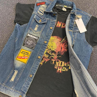 Custom Battle Jackets - Personalize Your Denim with Band Patches ...